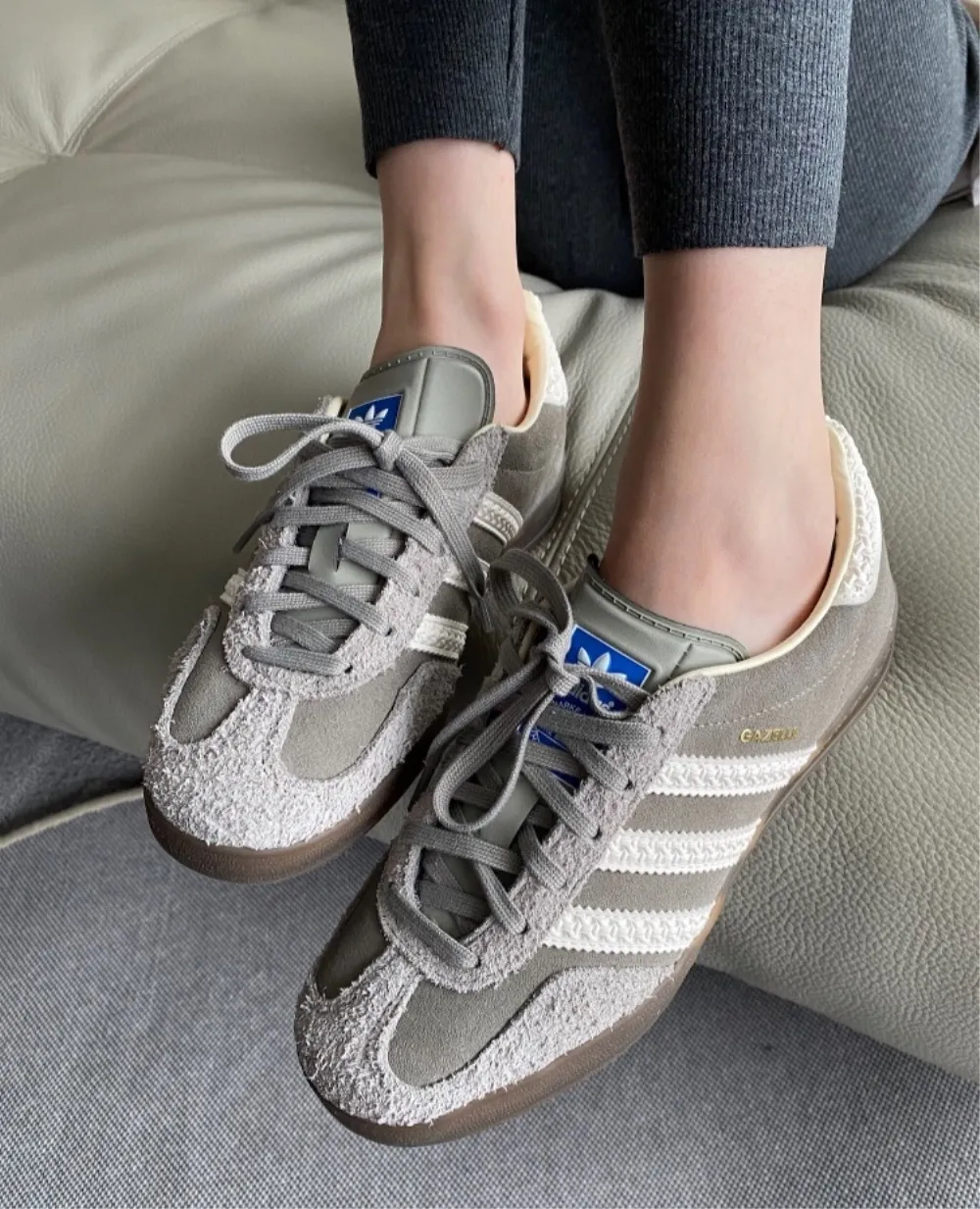 아디다스 오리지널스 가젤 인도어 레트로 아이언 그레이 IF1807 | 상품 상세 | 크로켓