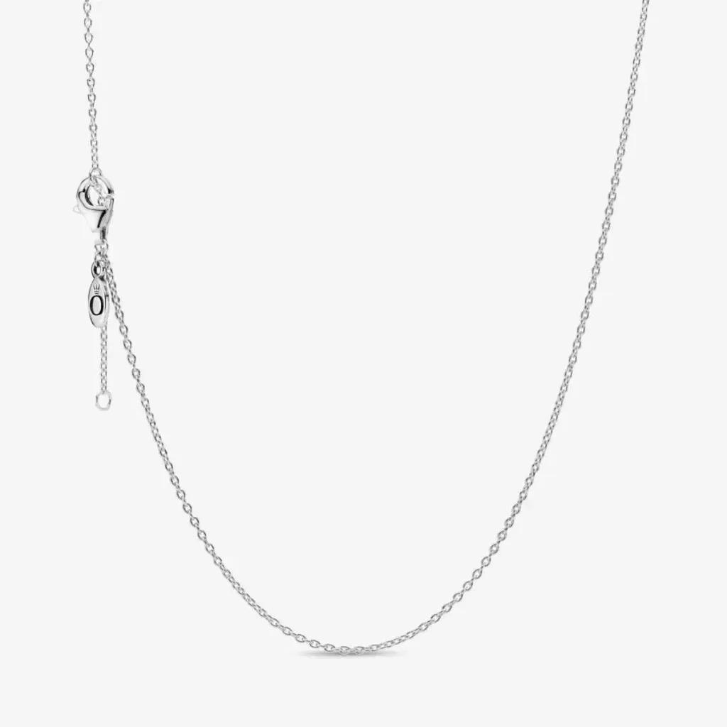 [판도라] 클래식 케이블 체인 목걸이/590515-45 Classic Cable Chain Necklace, 45 cm / 17 ...
