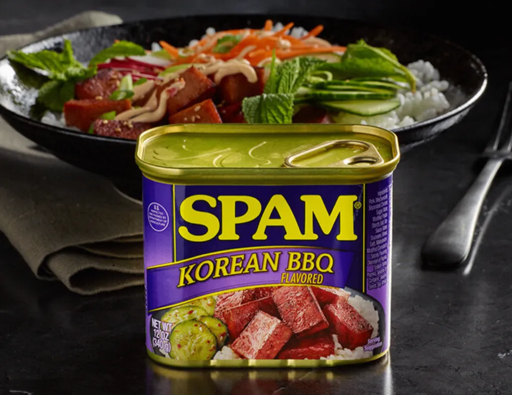 스팸 코리안 비비큐맛 한국맛 SPAM 340g | 크로켓