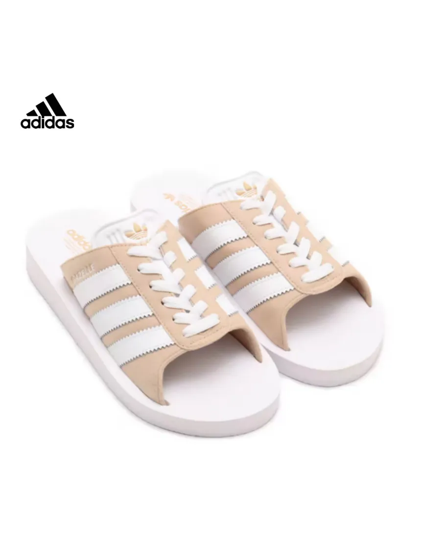 아디다스 adidas GAZELLE BEACH 가젤 비치 슬리퍼 베이지 JQ7422 | 상품 상세 | 크로켓