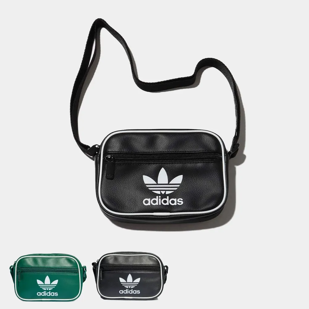 아디다스 클래식 미니 에어라이너 백 블랙 그린 IT7598 IT4831 | 크로켓