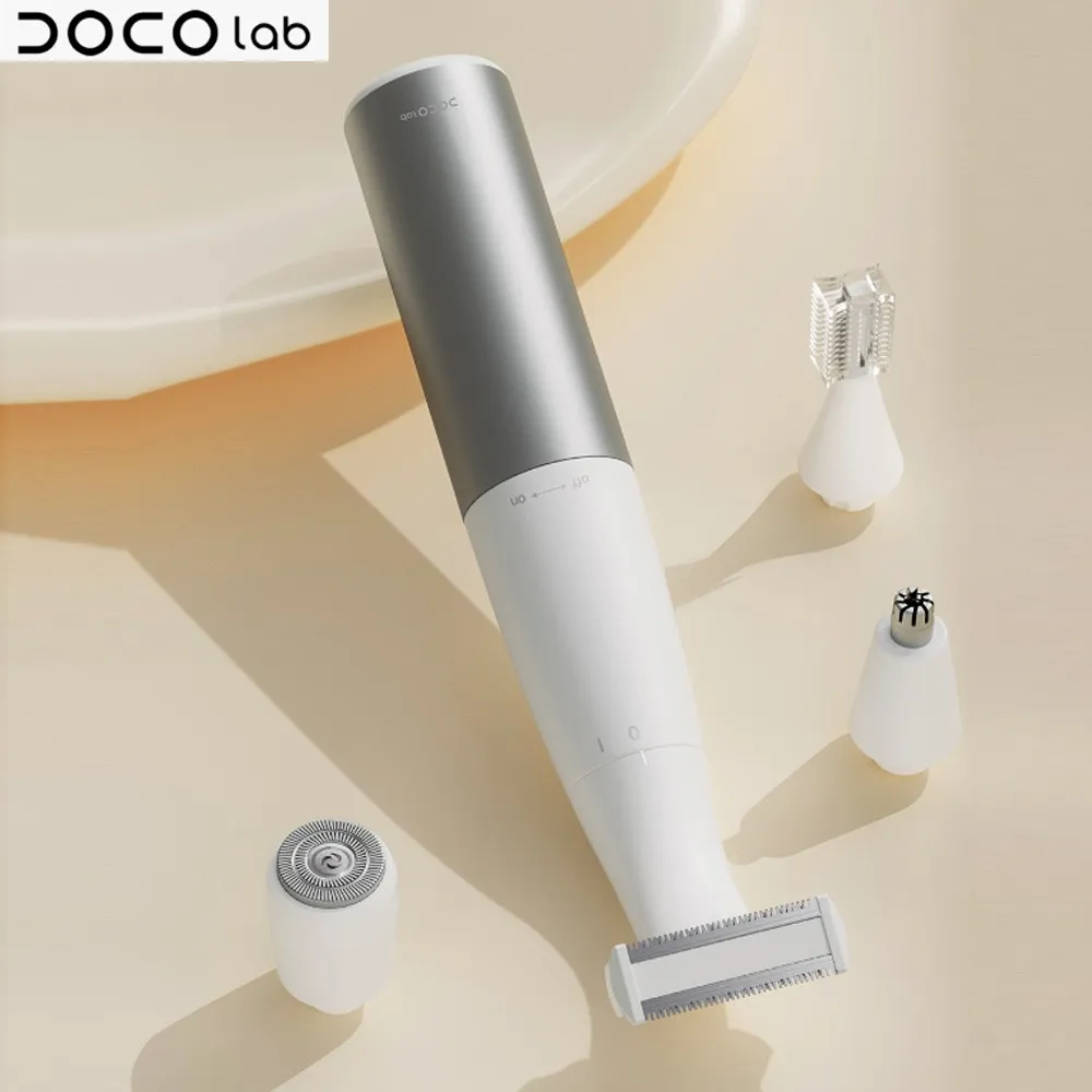 샤오미유핀 DOCO LAB 4in1 다공능 전동 털 제모기 탈부착 세척쉽기 SA001 | 크로켓