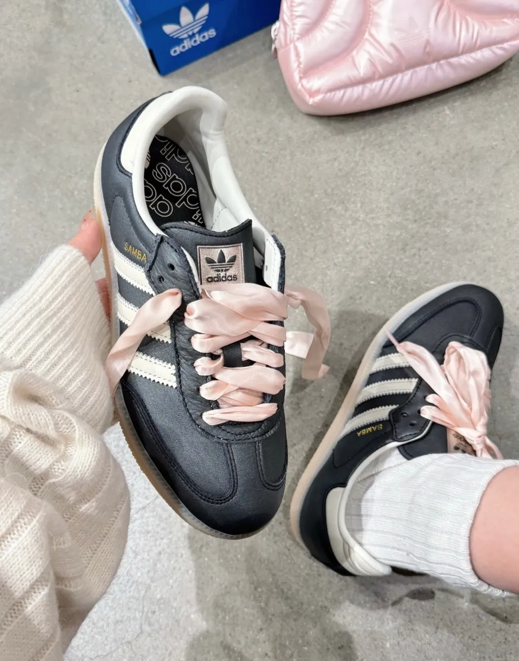 아디다스 삼바 OG 레이스신발끈 스니커즈 아디다스발레코어신발 코어 블랙 오프 화이트 IH8047 | 상품 상세 | 크로켓