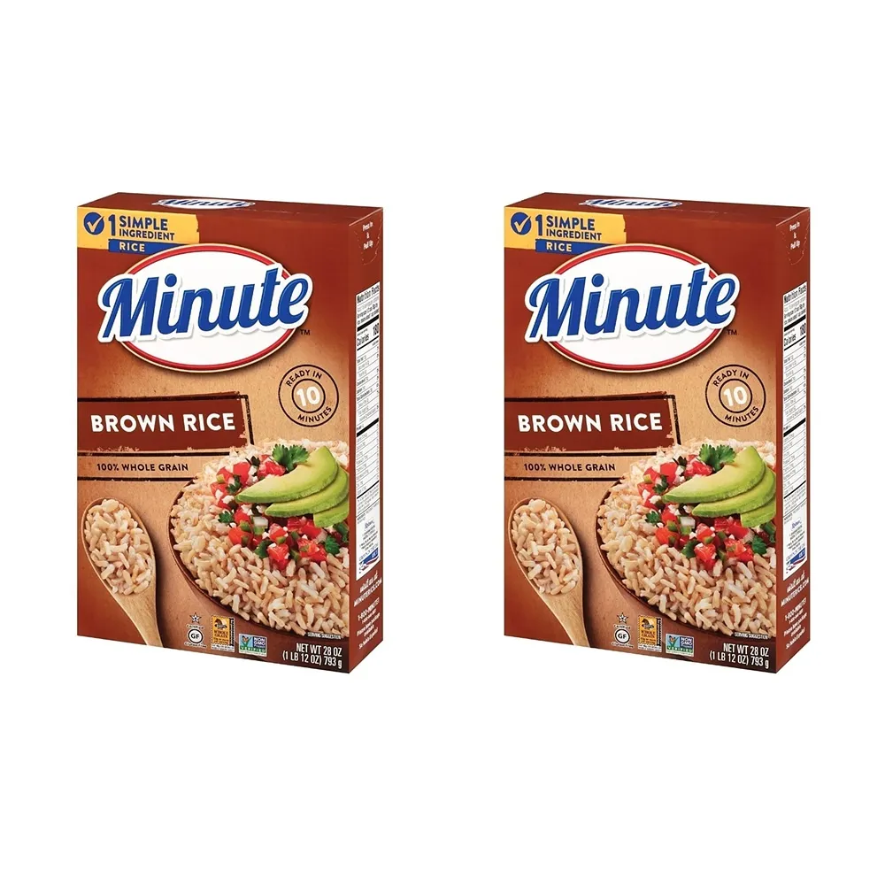 미닛 브라운 라이스 793g 2팩 Minute Brown Rice, Instant Brown Rice for Quick Meals, 28-Oun | 상품 상세 | 크로켓