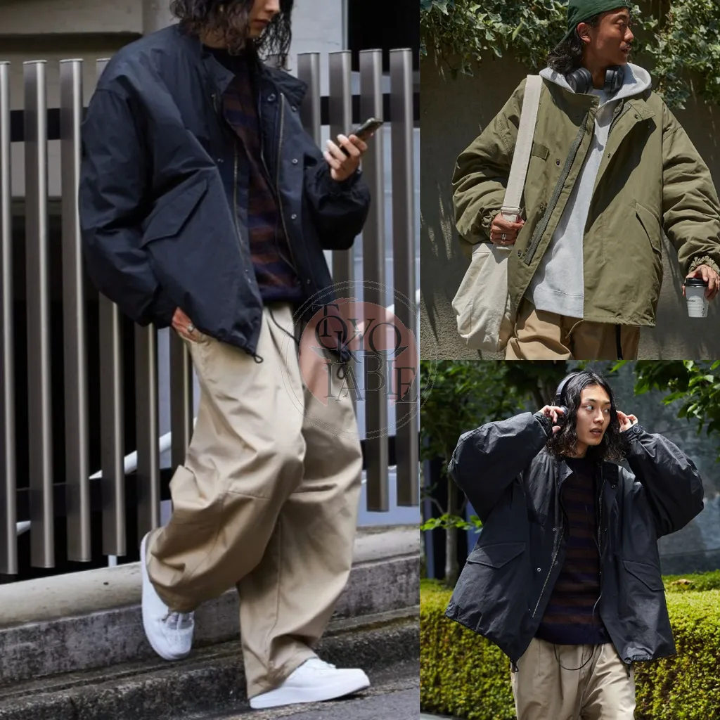 프릭스스토어 M65 숏 모즈 코트 라이너 세트 3WAY 야상 개파카 누빔 | 크로켓