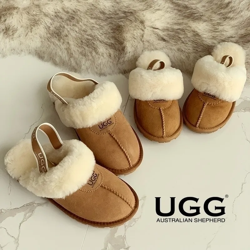 [호주정품/무료배송] EVER UGG 에버어그 키즈,성인 스트랩 코켓 어그슬리퍼 AS2042+AS2043K | 상품 상세 | 크로켓