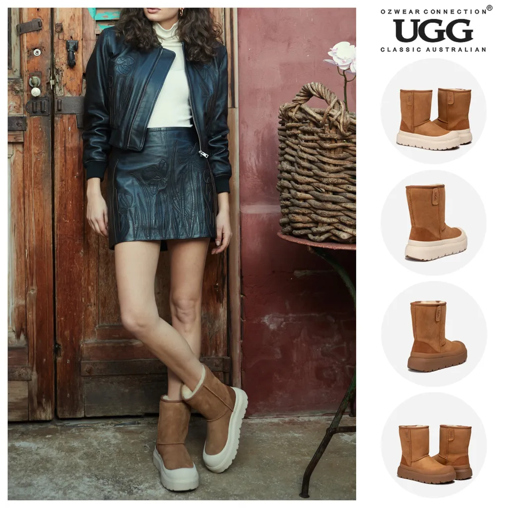 24FW UGG 양털 부츠 오즈웨어 플러스 울트라 미들 OB912 | 크로켓