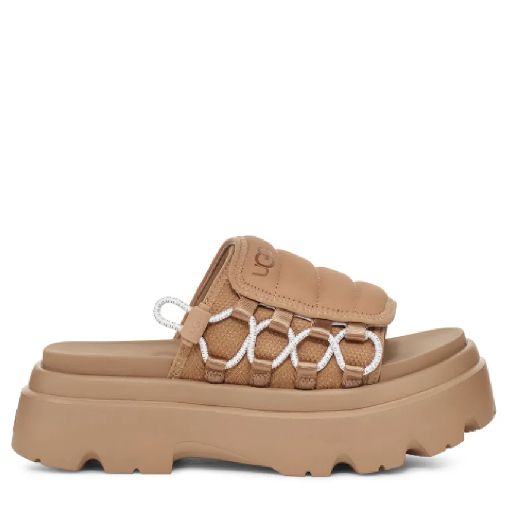 UGG 어그 슬리퍼 플랫폼 슬라이드 캘리 Callie 1152697 샌드 | 상품 상세 | 크로켓