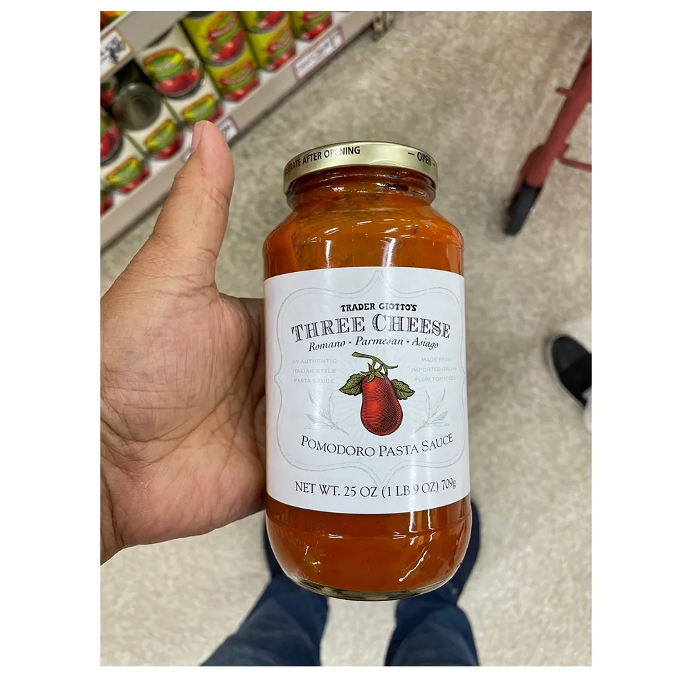 트레이더조 파스타 소스 709g 3팩 쓰리 치즈 포모도로 Trader Joe's Three Cheese Pomodoro ...
