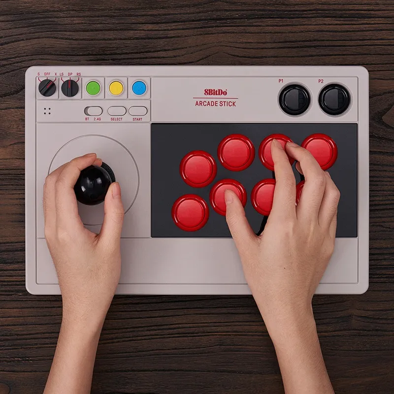 팔비토 8BitDo 게임기 아케이드 로커 V3 표준버전 다양한 기기연결 지원 | 크로켓