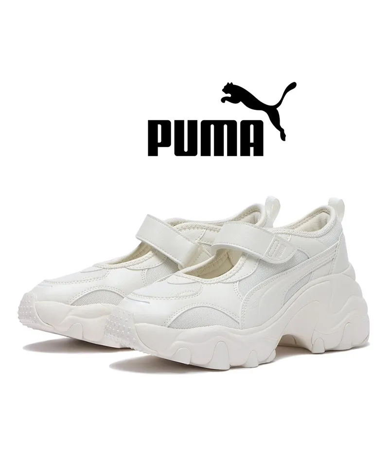 푸마 펄사 웨지 메리제인 샌들 화이트 398677-01 | 상품 상세 | 크로켓