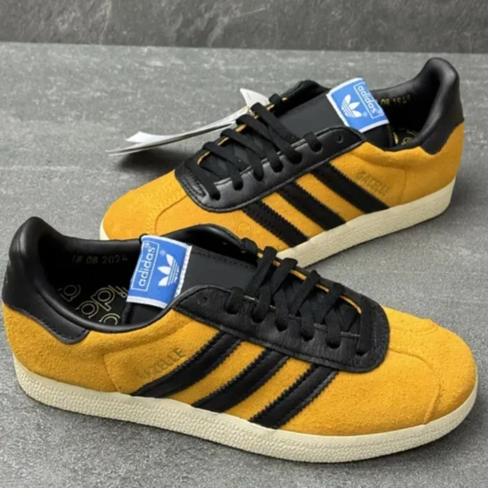 아디다스 가젤 골드 블랙 화이트 JP5283 브라운 신발 | 크로켓