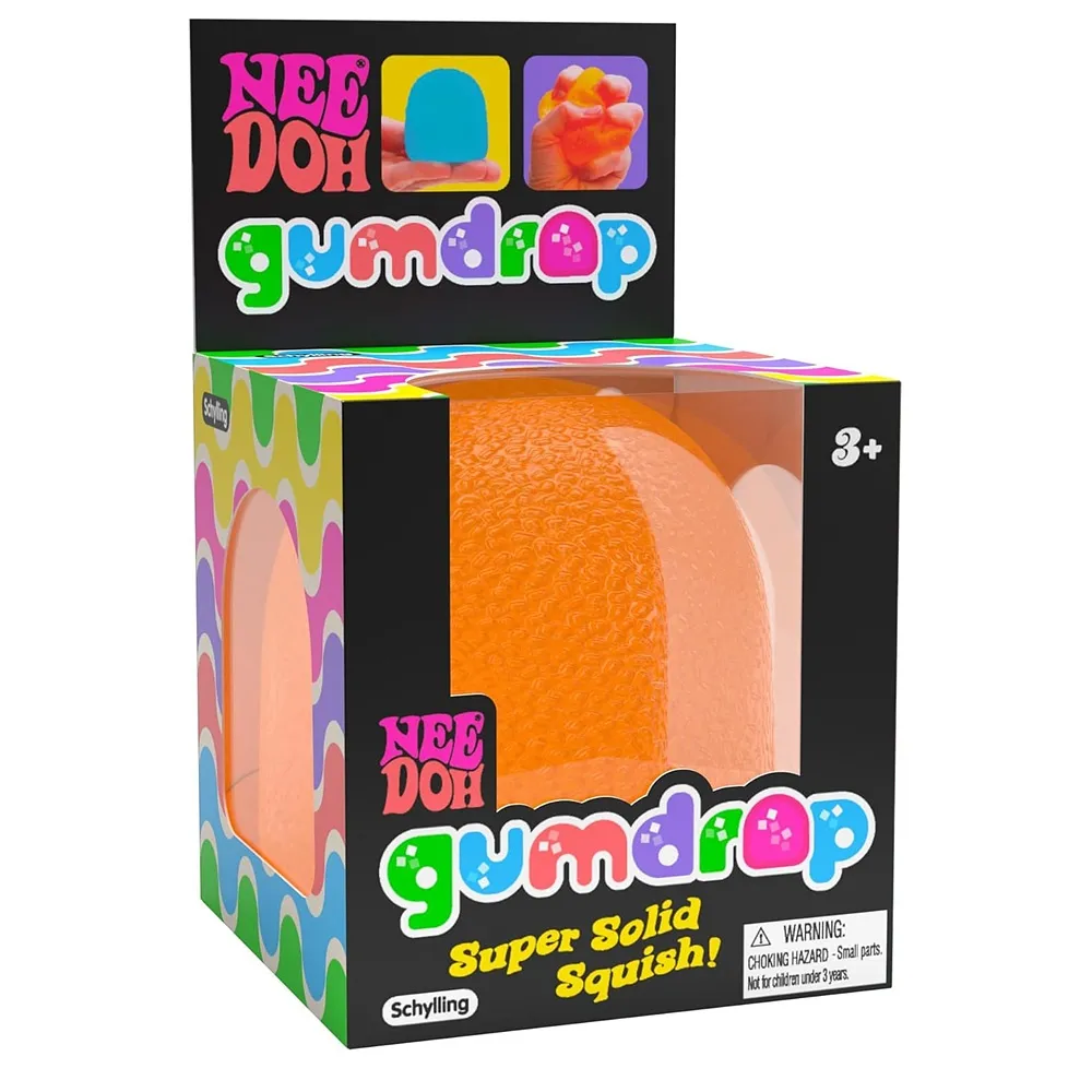 NeeDoh 검드롭 1팩 2.5인치 Schylling NeeDoh Gumdrop - Textured Sensory Toy with Super S | 상품 상세 | 크로켓