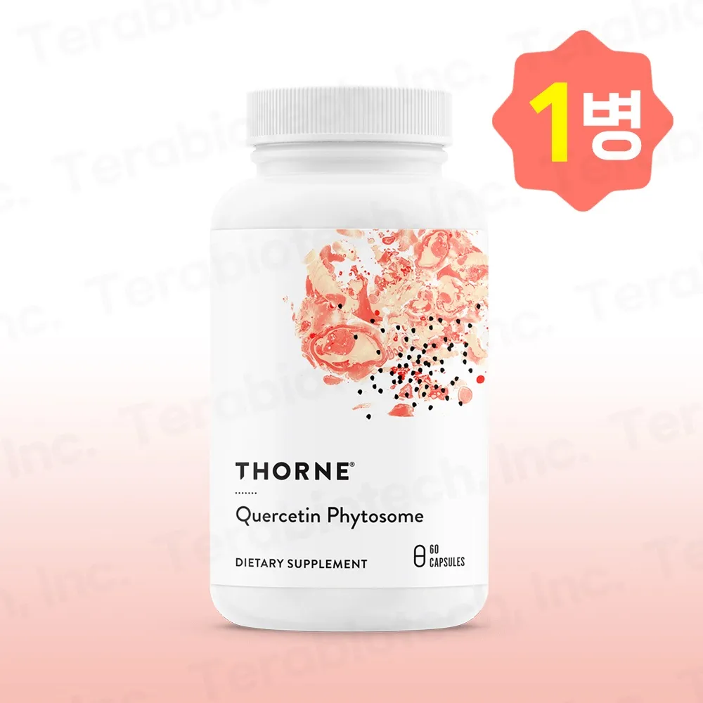 [공식인증점] 쏜리서치 퀘르세틴 피토솜 60캡슐 1병_QUE1 | 상품 상세 | 크로켓