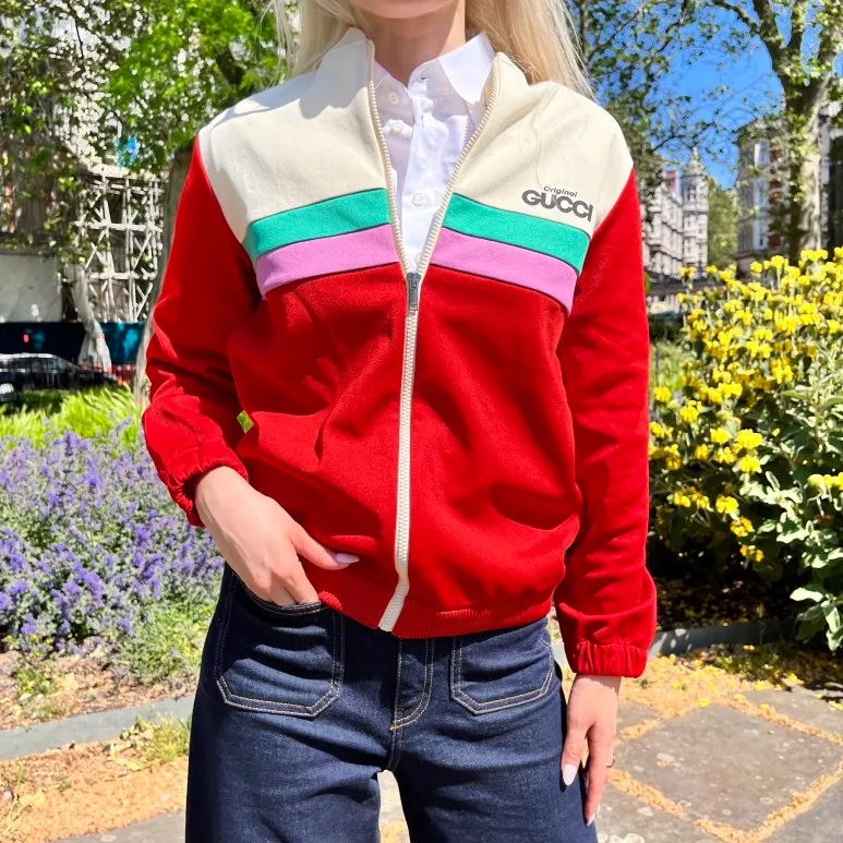 [45%특가]구찌 GG 테크니컬 봄버 집업 자켓 져지/ 671149 | Croket