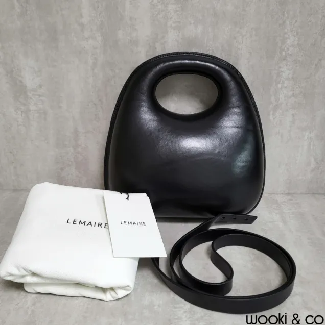 르메르 에그백 블랙 BG248 LL111 | 크로켓