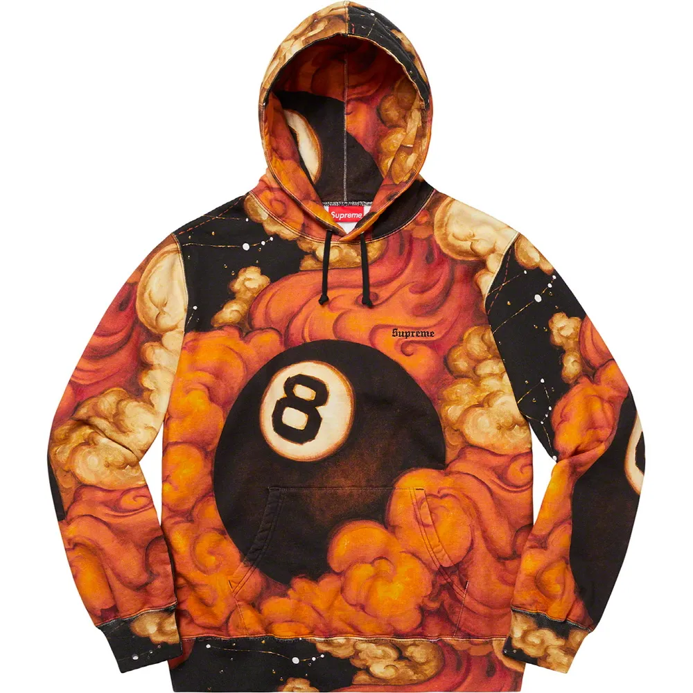 슈프림 후드 셔츠 Supreme Martin Wong/Supreme 8-Ball Hooded Sweats | 크로켓