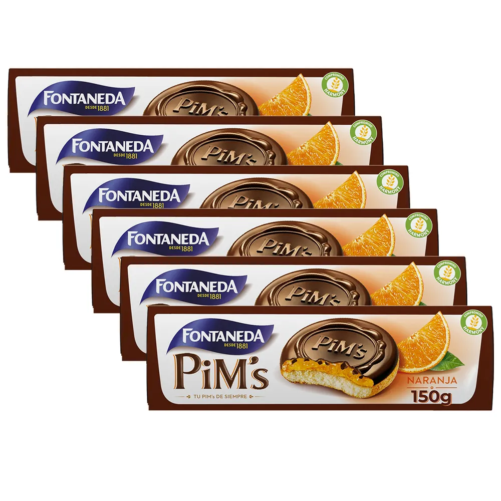 Fontaneda Pims Orange and Chocolate 폰타네다 핌스 오렌지 초콜릿 비스킷 150g 6팩 | 상품 상세 ...