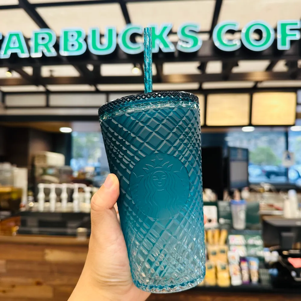 2023 북미 스타벅스 블루 크리스탈 텀블러 플라스틱 콜드 미국스벅md 473ml | 상품 상세 | 크로켓