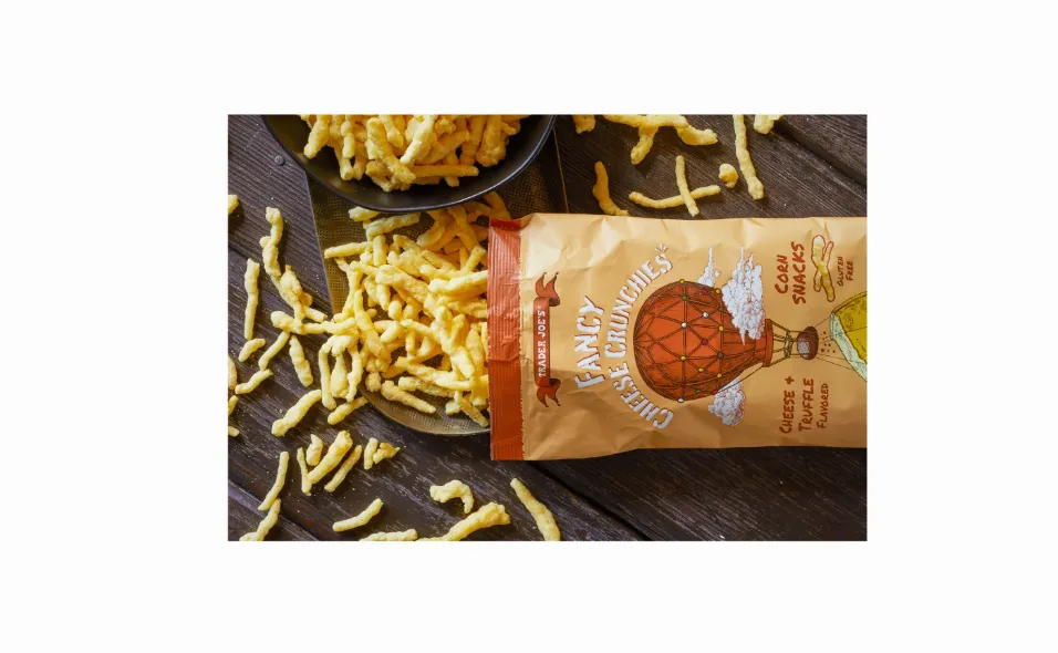 [트레이더조] 화려한 치즈 크런치 Fancy Cheese Crunchies | 상품 상세 | 크로켓
