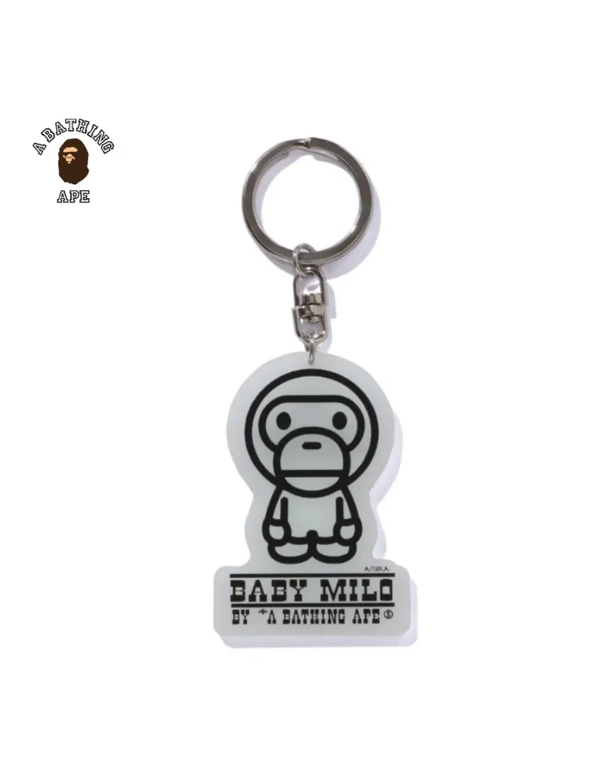 베이프 GLOW IN THE Dark BABY MILO KEY CHAIN 야광 베이비 마일로 키체인 키링 2K20182004 ...