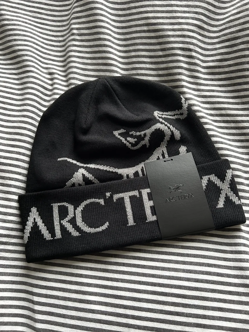[재고 확보] [신상] 아크테릭스 버드 워드 토크 비니 Arcteryx BIRD WORD TOQUE (Black Void 블랙 ...