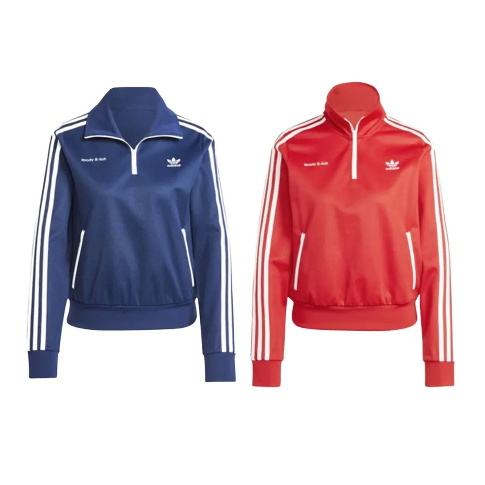 [5% 추가할인][한정판 콜라보] 아디다스 x 스포티 앤 리치 하프집업 반집업 트랙자켓 2컬러 Jd3770 Jd3766 | 상품 ...