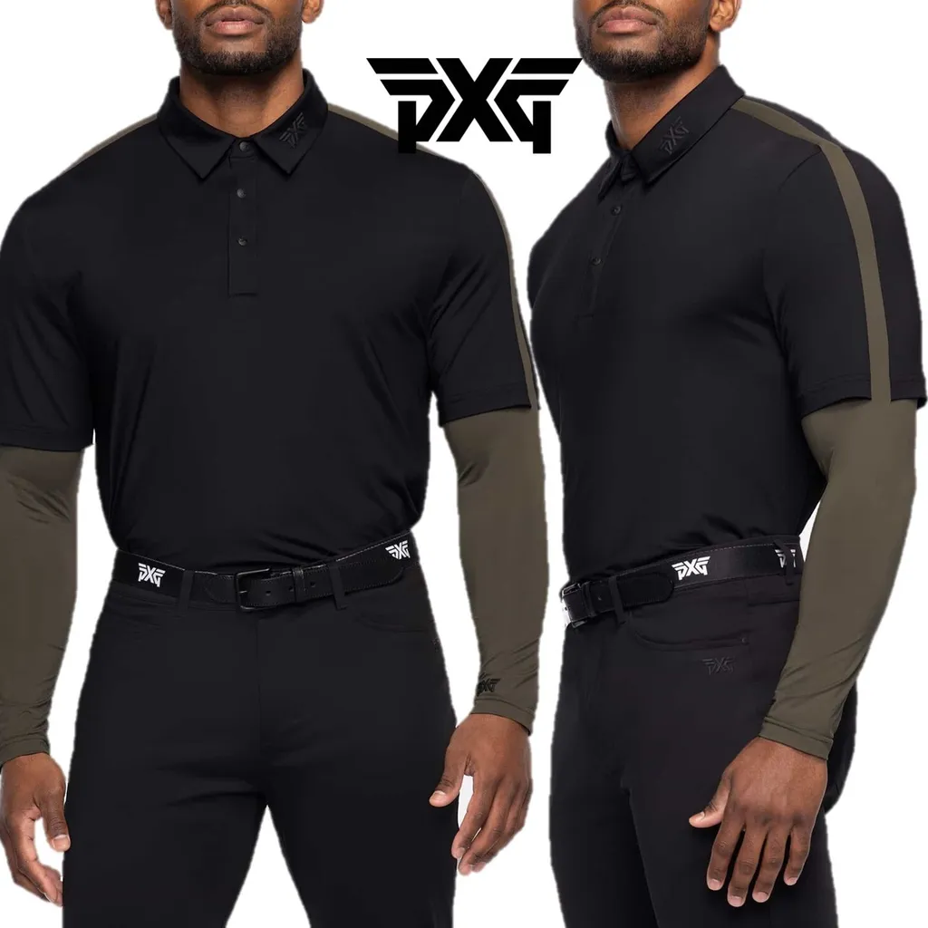 [40%OFF] PXG 피엑스지 남성골프웨어 남자 골프 베이스 레이어 폴로 자외선 차단 긴팔 셔츠 티셔츠 팔토시 Base ...