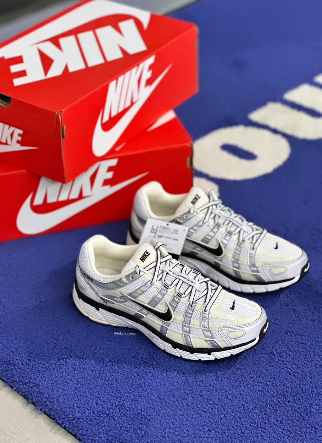 나이키 우먼스 P-6000 코코넛밀크 실버 블랙 FV6603-100 우먼즈 225-300사이즈 | 크로켓