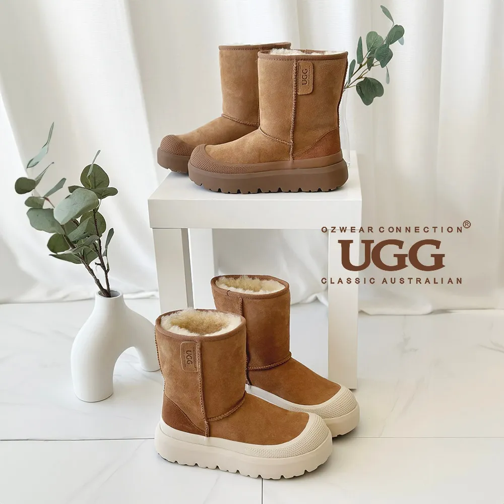 [무료배송/호주정품] 2024 OZWEAR UGG 오즈웨어 클래식 플러스 숏 부츠 4CM OB912 | 상품 상세 | 크로켓