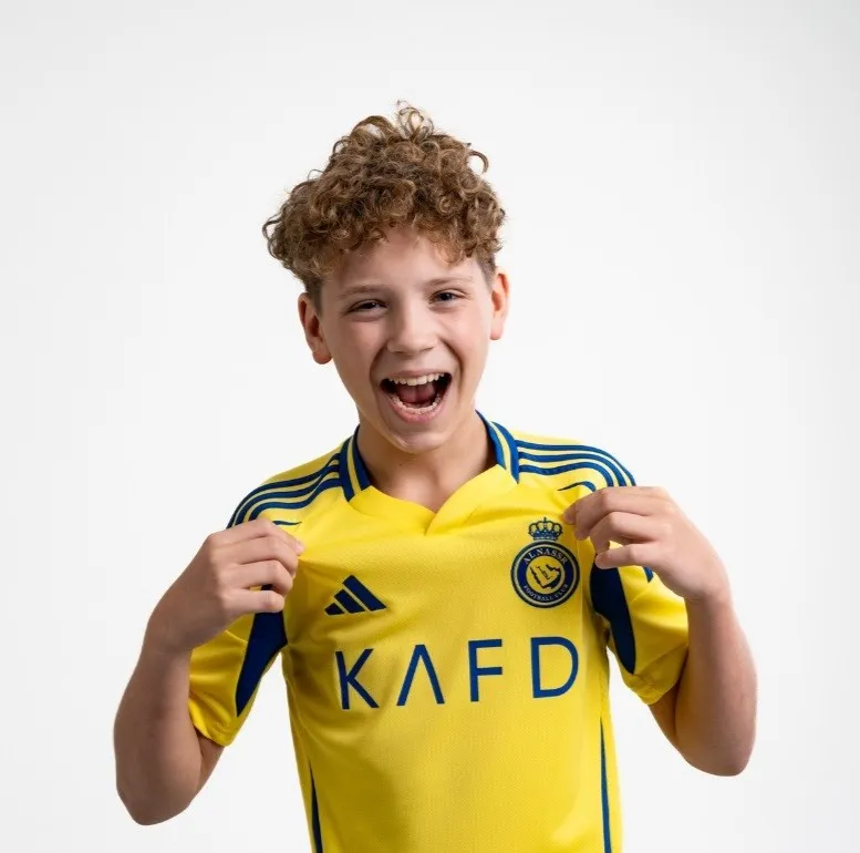 [아디다스 키즈 축구복] 알 나스르 FC 24/25 홈 저지 JP0458 (호날두 오피셜 마킹) | 상품 상세 | 크로켓