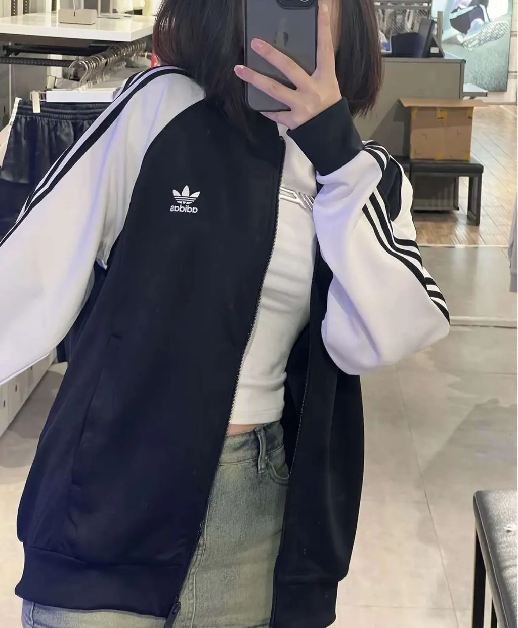 아디다스 아디컬러 클래식 SST 트랙 탑 자켓 블랙 IK7025 | 상품 상세 | 크로켓