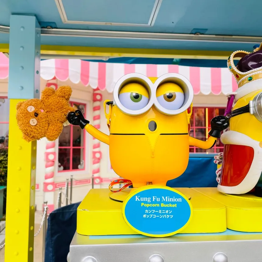 USJ 유니버셜 미니언 쿵푸 팝콘통 | 크로켓