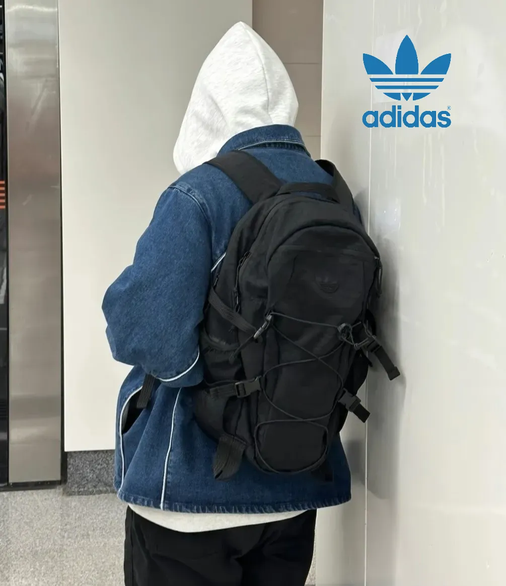 아디다스 어드벤처 백팩 빈티지 트리플 블랙 II3333 | 크로켓