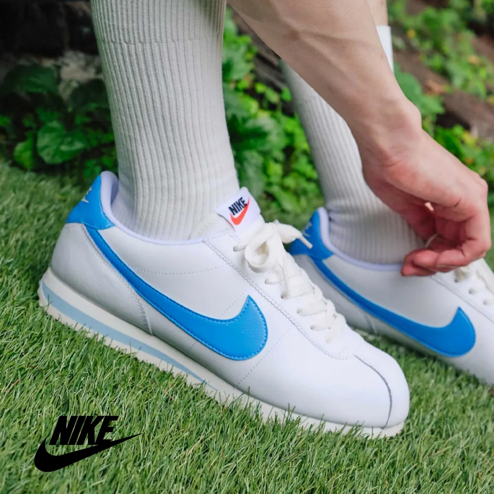 나이키 코르테즈 우먼스 화이트 유니버시티 블루 DN1791-102 | 상품 상세 | 크로켓