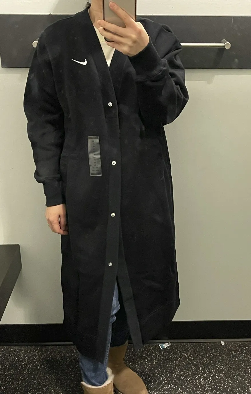 나이키 우먼스 피닉스 플리스 롱 가디건 FV8036 | 상품 상세 | 크로켓