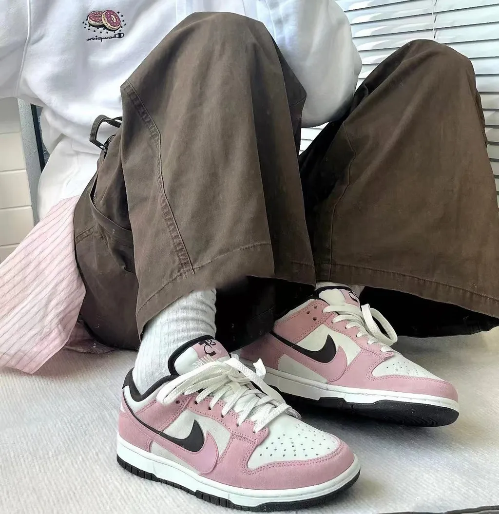 [무료배송] 나이키 W 덩크 로우 SE 캐주얼 스니커즈 핑크 브라운 HV1799-161 | 상품 상세 | 크로켓