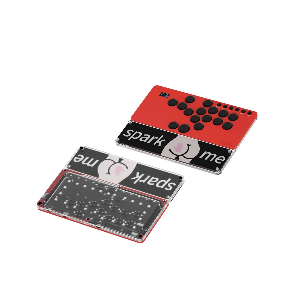 DOIO HITBOX 알루미늄 A4사이즈 미니 게임패드 키보드 KBGM-H06 PRO | 크로켓