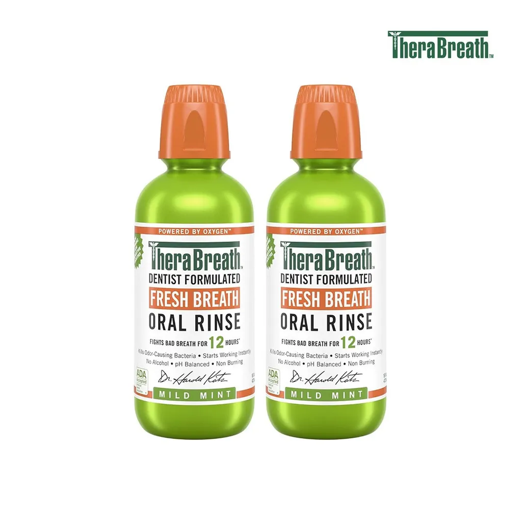 [당일출고] 2개 세트 미국 내수용 테라브레스 마일드민트 구강청결제 473mL _T697029100165 | 상품 상세 | 크로켓