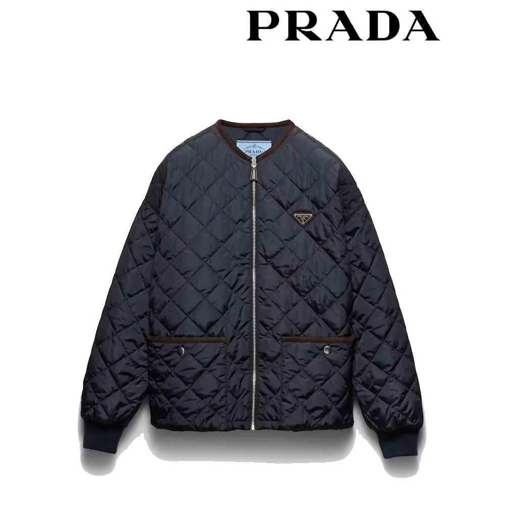 프라다 24FW 퀼팅 리나일론 퀼팅 바람막이 자켓 292167_1WQ9_F0008_S_OOO | 상품 상세 | 크로켓
