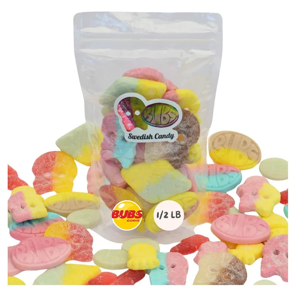 Bubs 스웨디시 캔디 226g 1팩 오리지널 Bubs Swedish Candy, Sweet and Sour, Original Swedish C | 크로켓