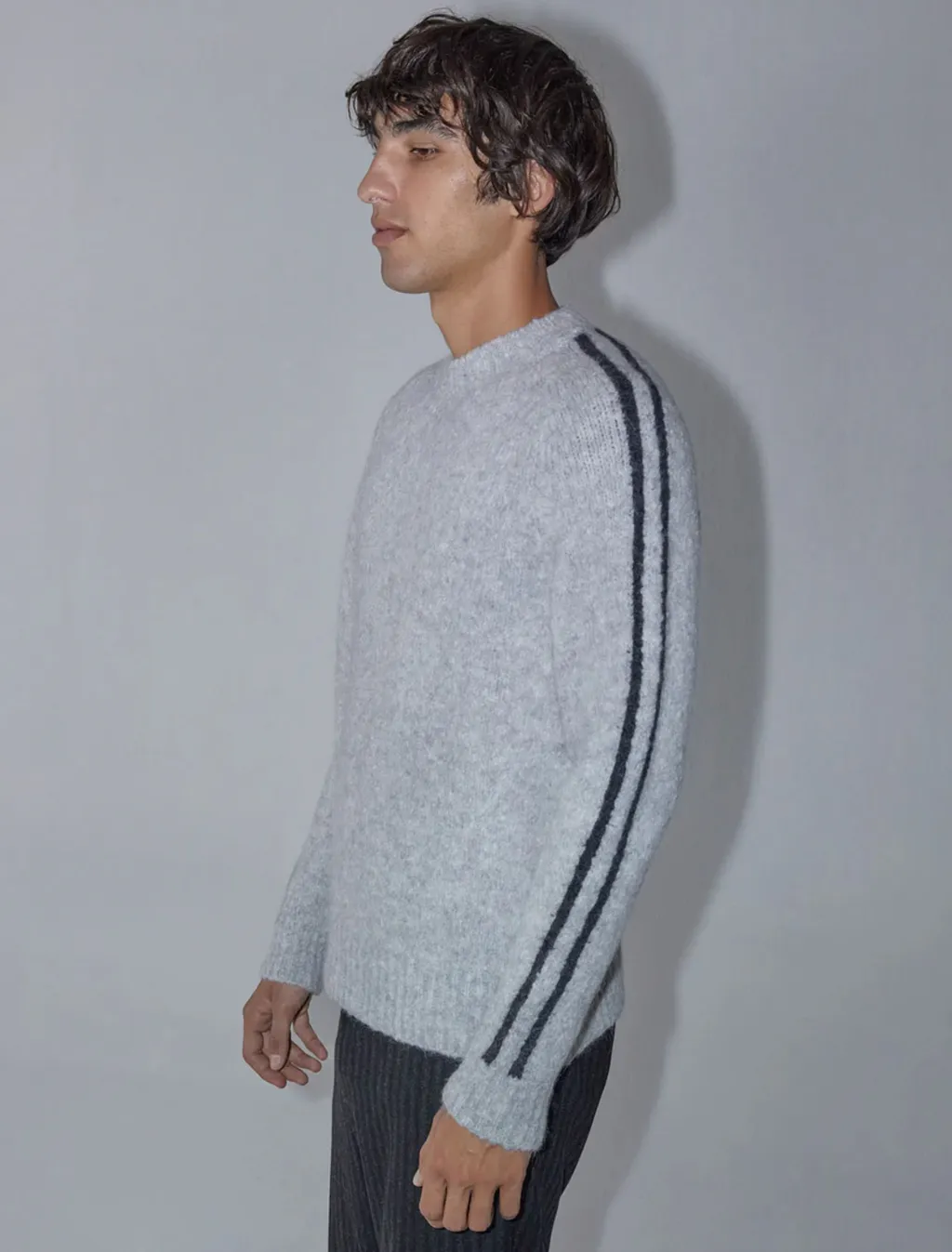 팔로마울 남성 니트 그랜드 슬램 B grand slam B 라이트 그레이 | 상품 상세 | 크로켓