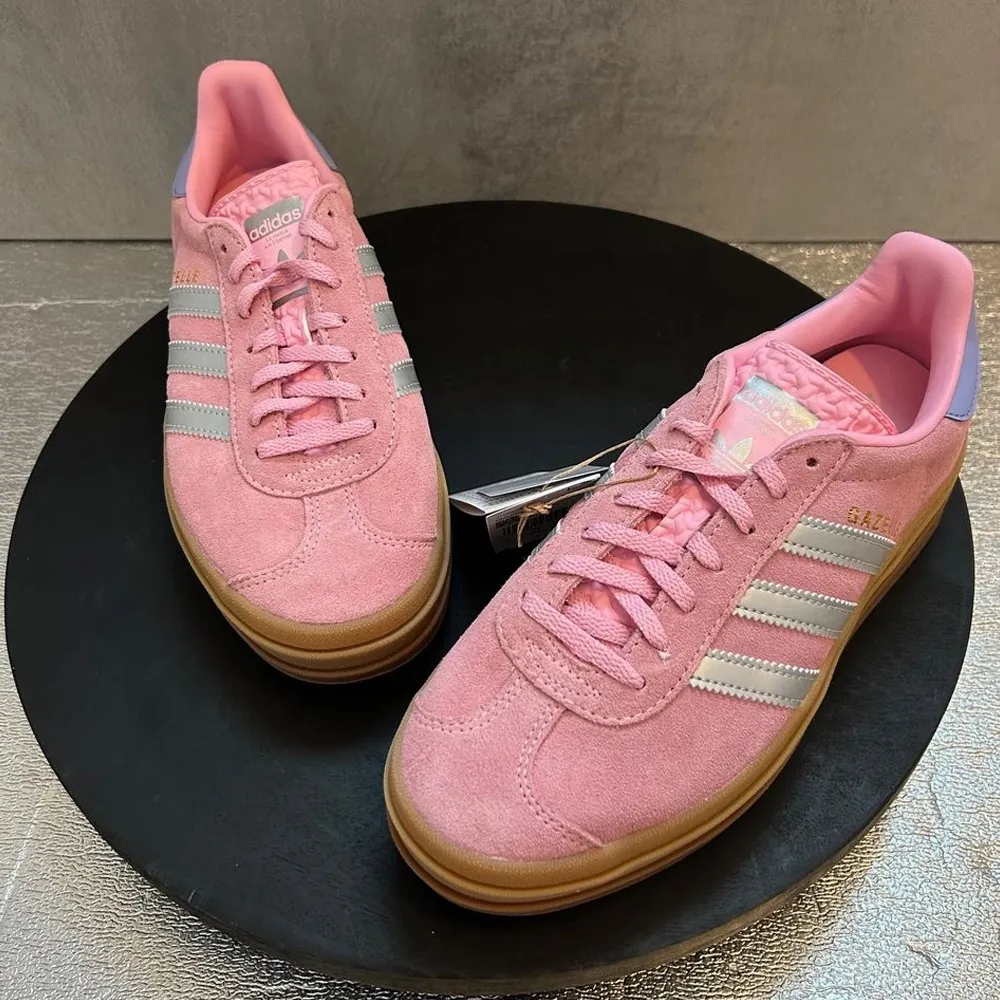 아디다스 가젤볼드 GS 여성 스니커즈 핑크 퍼플 JH5539 | 크로켓