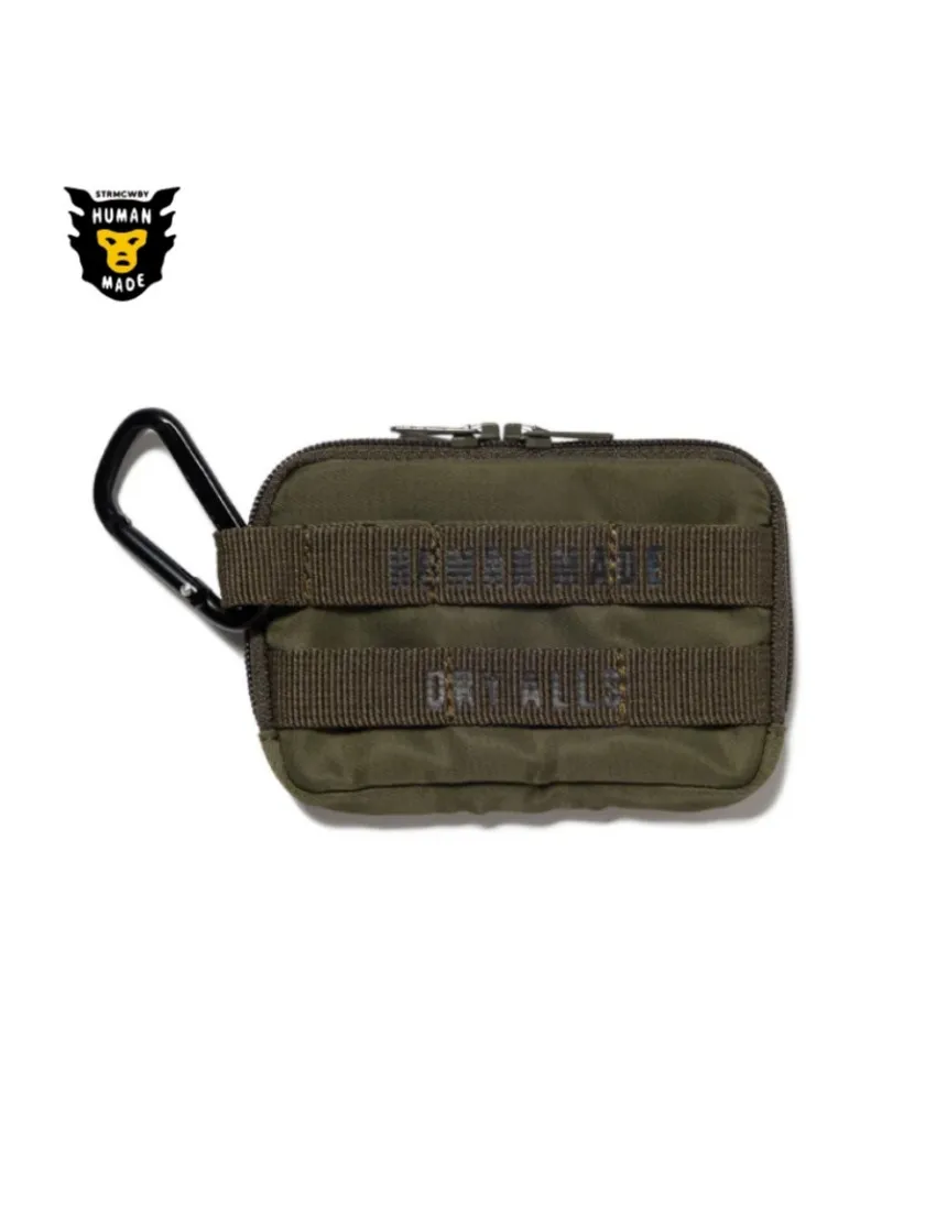 휴먼메이드 HUMAN MADE Military Card Case 밀리터리 카라비너 카드 케이스 올리브 271351 ...