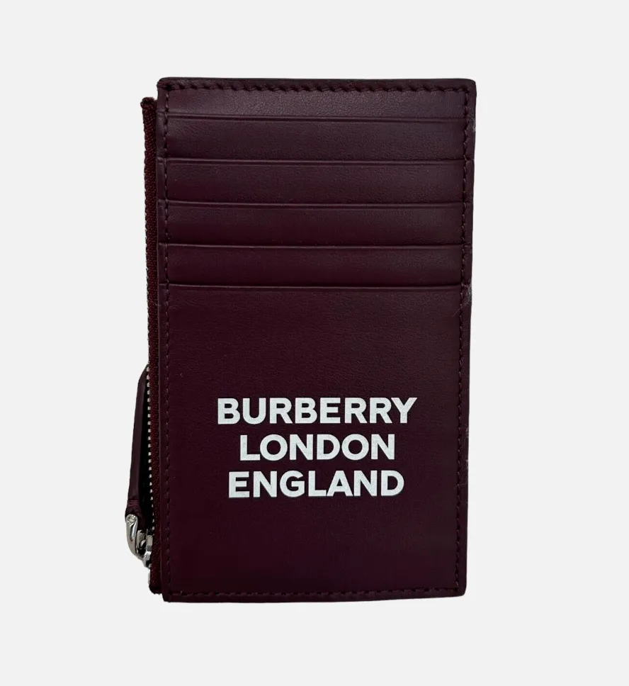 [오픈 특가/무료 배송] Burberry | 버버리 ALWYN 로고 카드 지갑 (버건디) [관부가세 포함] | 상품 상세 | 크로켓