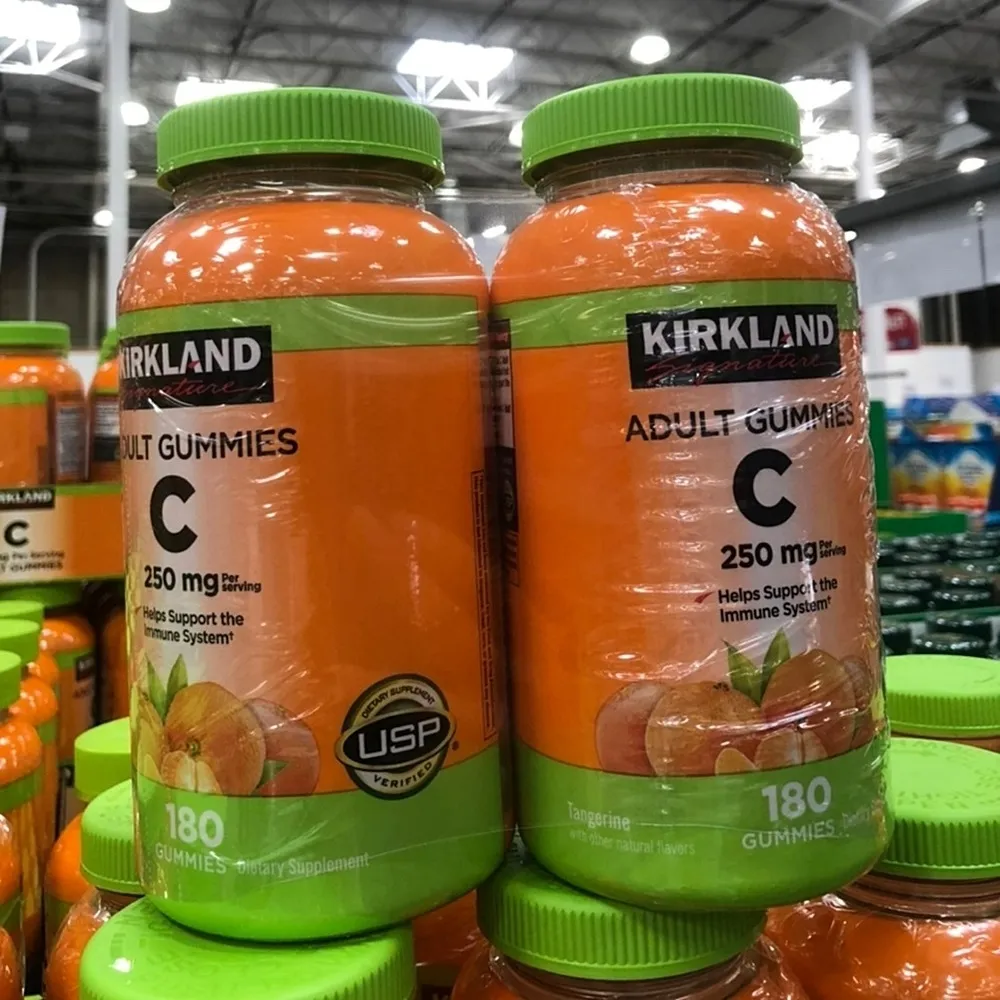 코스트코 커클랜드 비타민C 250MG 성인용 젤리 구미 360개입 | 크로켓