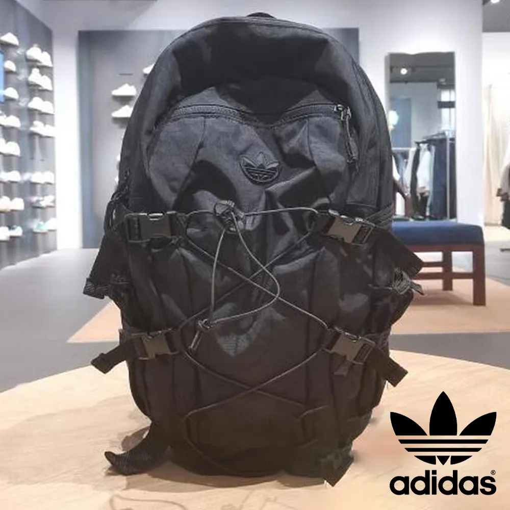아디다스 백팩 어드벤처 빈티지 가방 블랙 남성 여성 배낭 II3333 | 크로켓