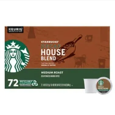 스타벅스 커피 디카페인 미디엄 로스트 72개입 | 크로켓