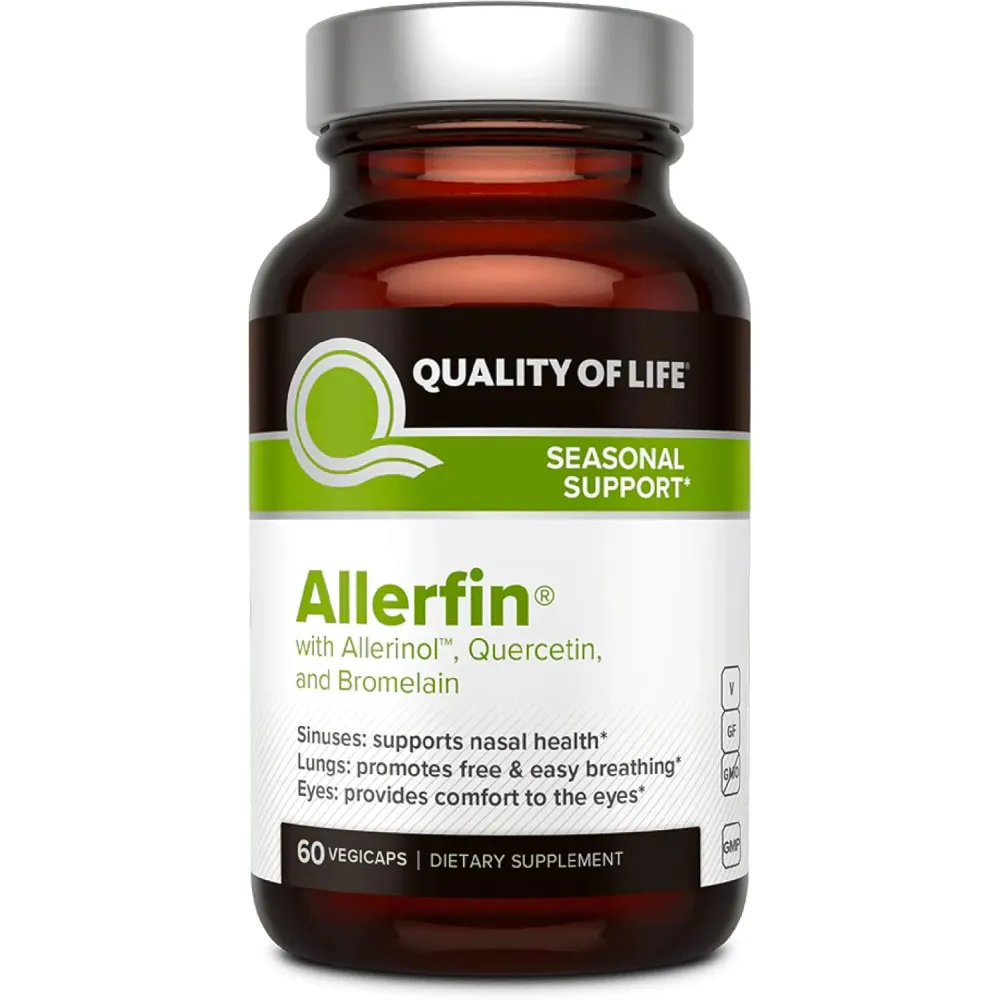Quality of Life Labs Allerfin 60베지캡슐 | 크로켓