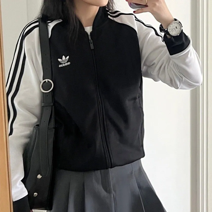 아디다스 아디컬러 클래식 SST 트랙 탑 져지 자켓 블랙 IK7025 | 상품 상세 | 크로켓